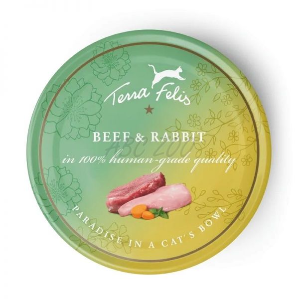 Terra Felis Beef & Rabbit 200 g | ABC-ZOO