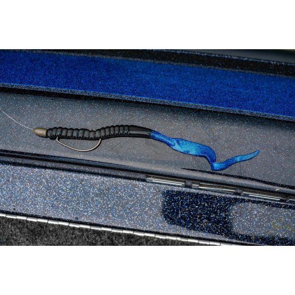 Berkley PowerBait Power Worms 18cm / 13x Blue Fleck Firetail | ABC-ZOO