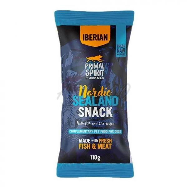 Primal Spirit Dog Iberian Nordic Sealand Snack 110 g | ABC-ZOO